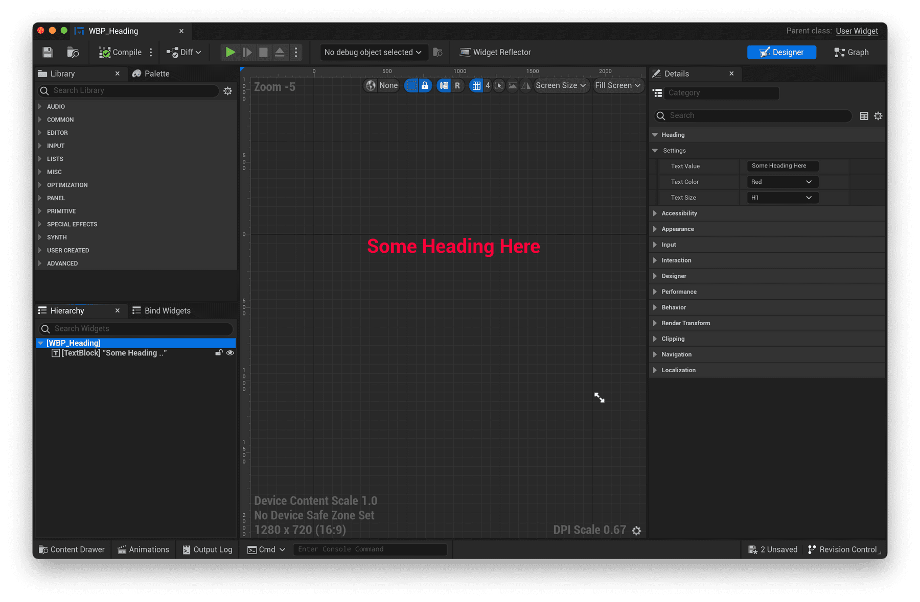 How to build modular game UI in Unreal Engine 5 | Jason Tu